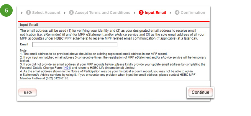 eMPF Member Benefit Statement - HSBC HK