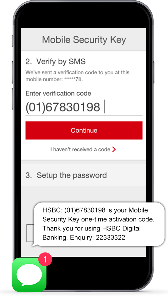 The new Mobile Security Key and Touch ID - HSBC HK