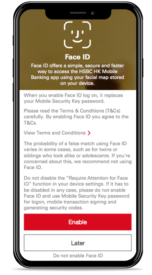 The new Mobile Security Key and Touch ID - HSBC HK